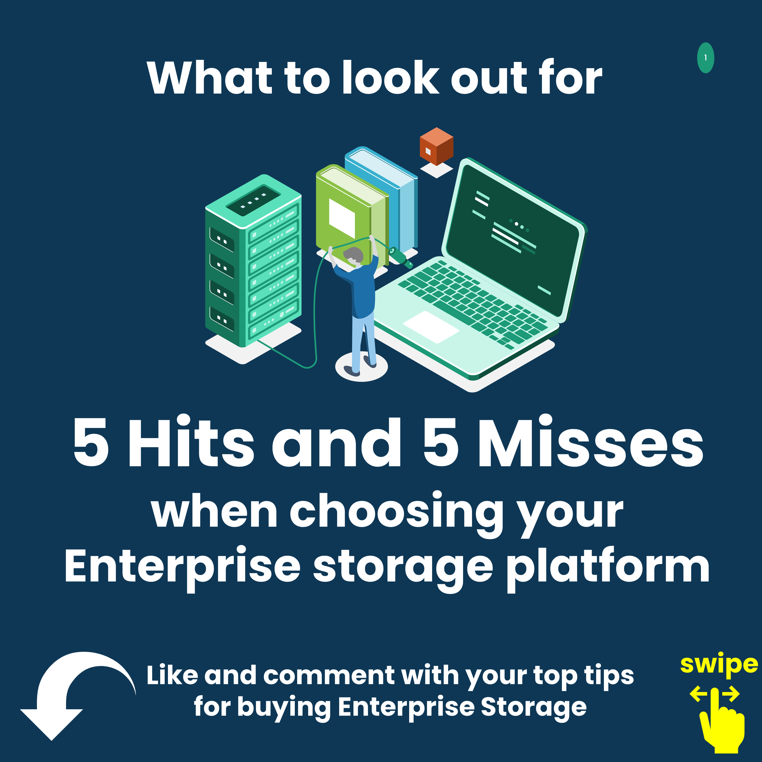 5 Hits and 5 Misses when buying Enterprise Storage..... : Steve's Blog